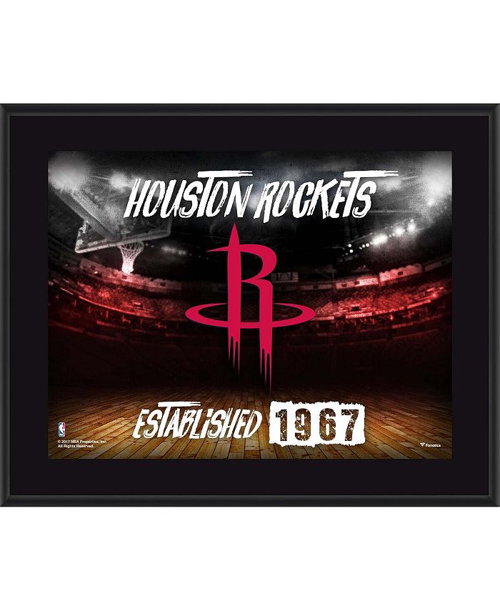 Fanatics Authentic Houston Rockets 10.5" x 13" Sublimated Horizontal ...