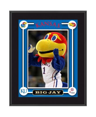 Kansas Jayhawks Big Jay Mascot 10.5'' x 13'' Sublimated Plaque - Macy's