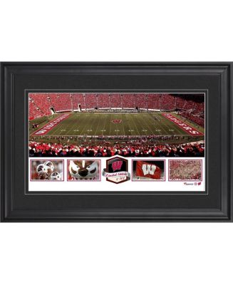 Camp Randall Stadium Wisconsin Badgers Framed Panoramic Collage-Limited ...