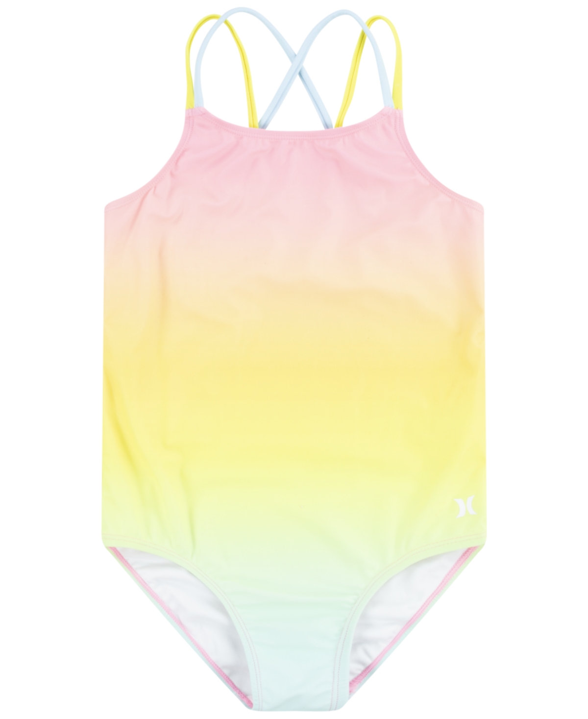 Click here for Hurley Big Girls Strappy All Over Print One Piece... prices