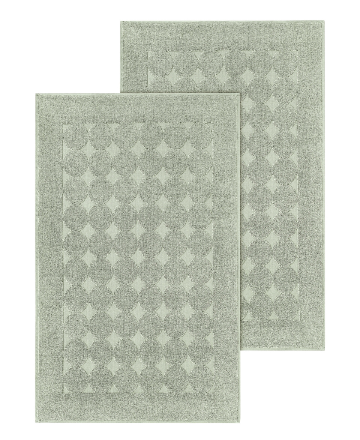 Click here for Linum Home Sinemis Circle Design 2-Pc. Bath Mat Se... prices