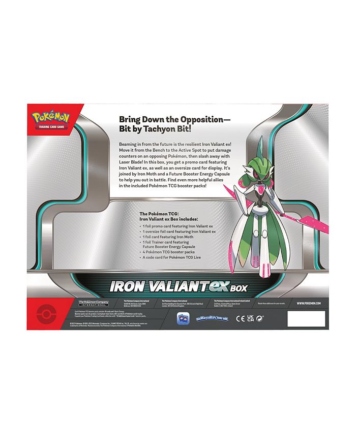 Pokemon Roaring Moon Iron Valiant Ex Box - Macy's