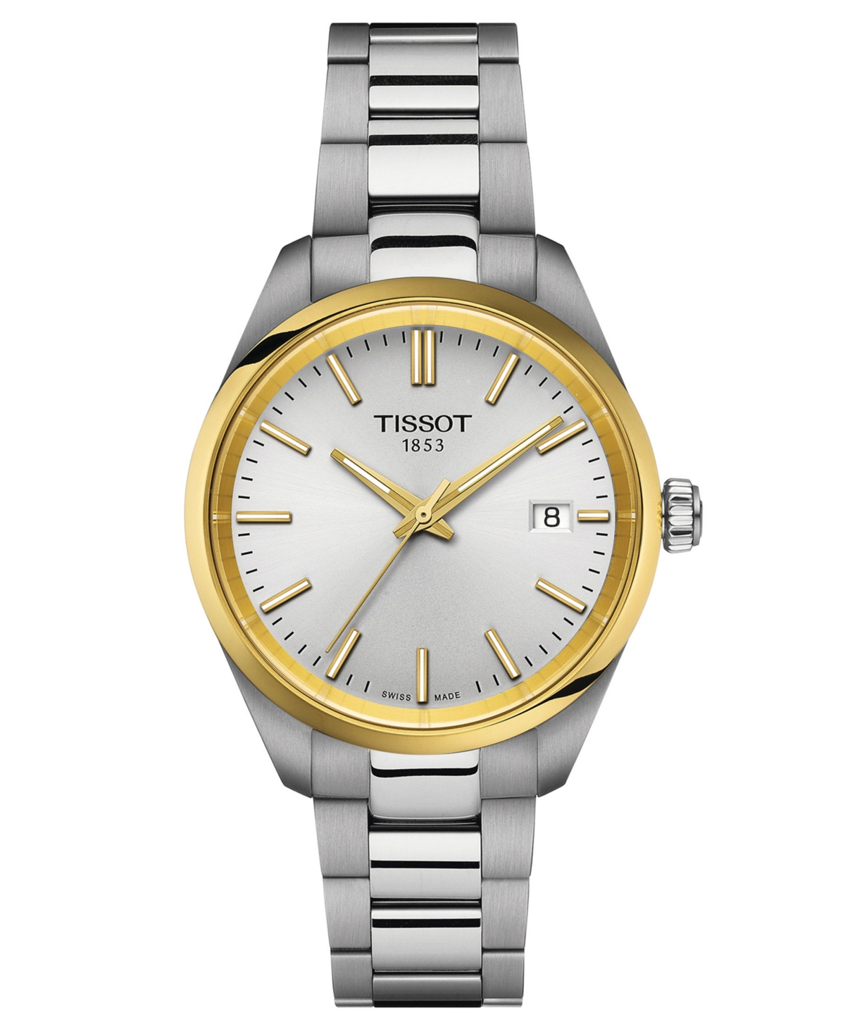 Click here for Tissot Unisex Swiss Pr 100 Stainless Steel Bracele... prices