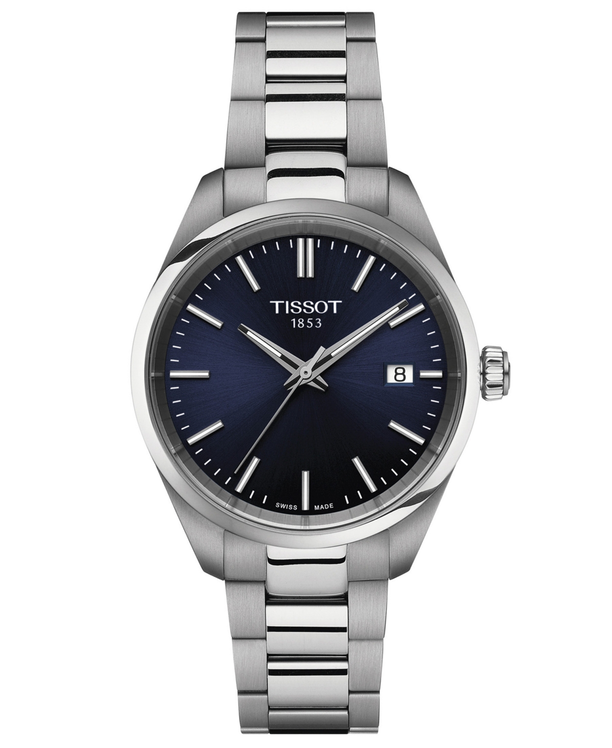 Click here for Tissot Unisex Swiss Pr 100 Stainless Steel Bracele... prices