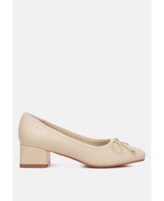 London Rag sienna low block heel ballerinas - Macy's