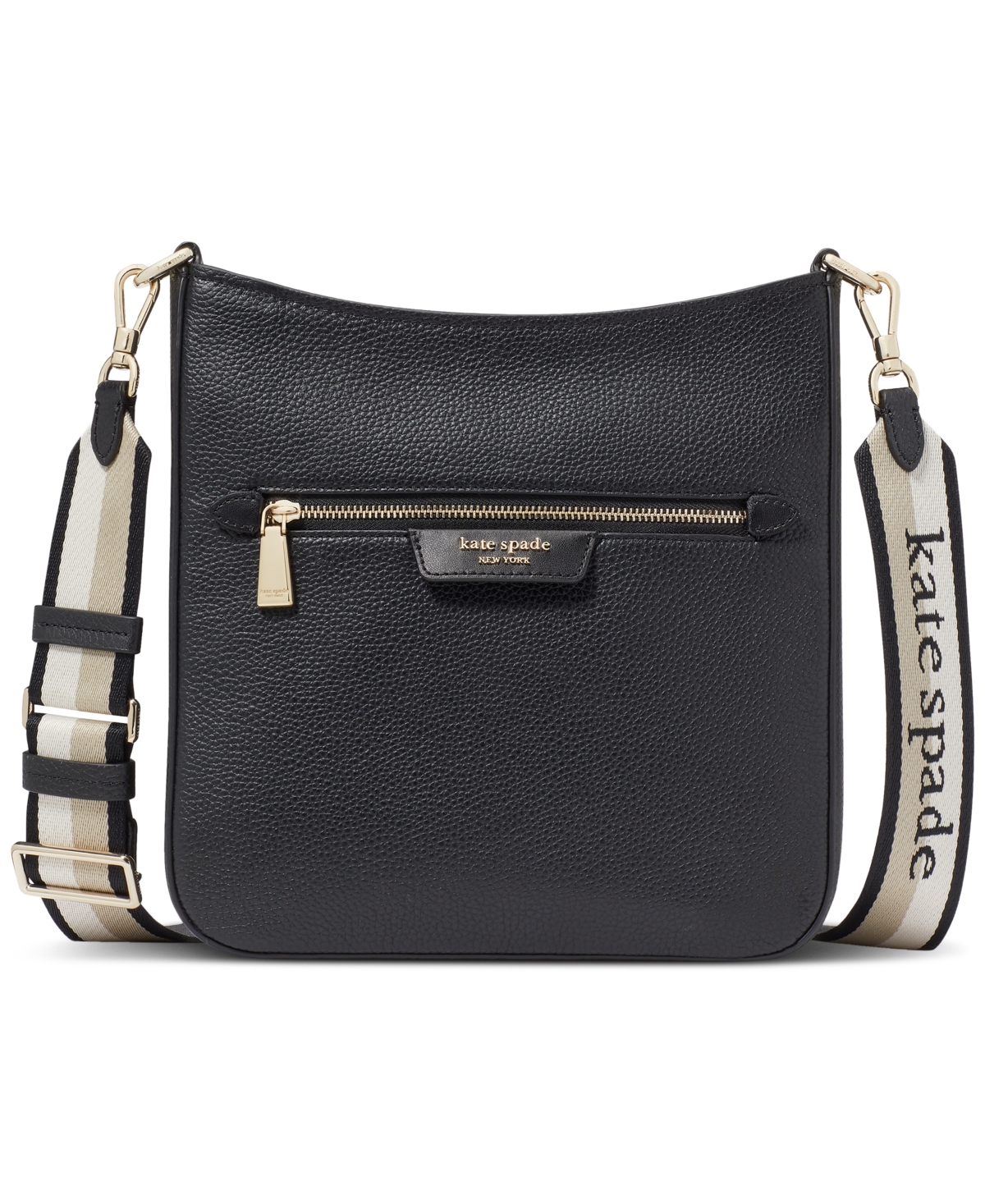 Click here for kate spade new york Hudson Small Pebbled Leather M... prices