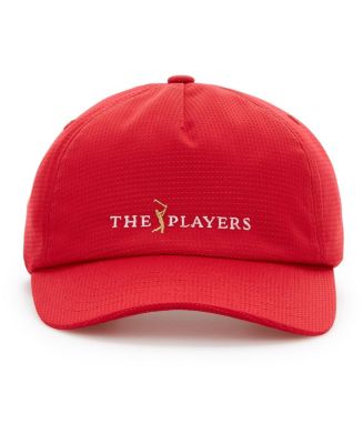 Men's PGA TOUR Red THE PLAYERS Mesh Adjustable Hat - Macy's