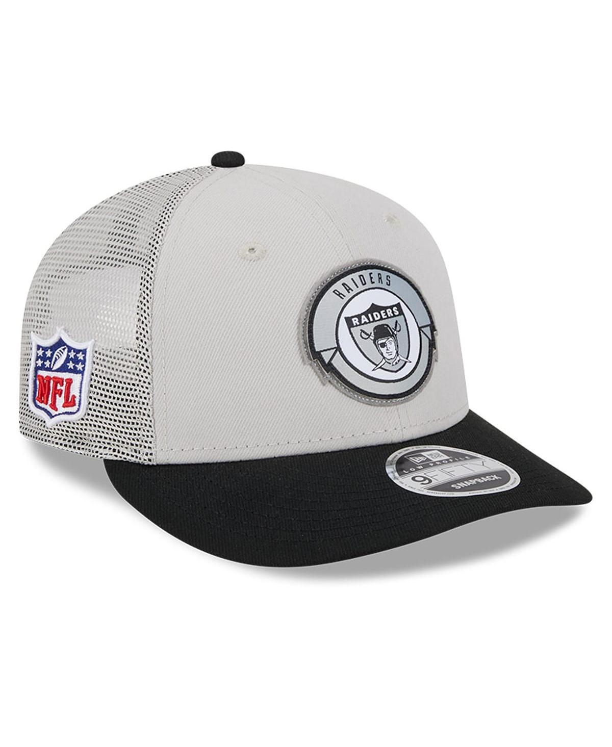 Click here for Mens New Era Cream  Black Las Vegas Raiders 2023 S... prices
