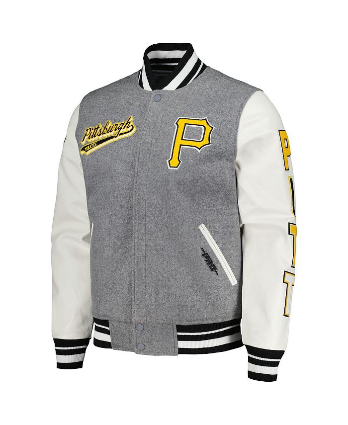Pro Standard Men's Heather Gray Pittsburgh Pirates Script Tail Wool ...