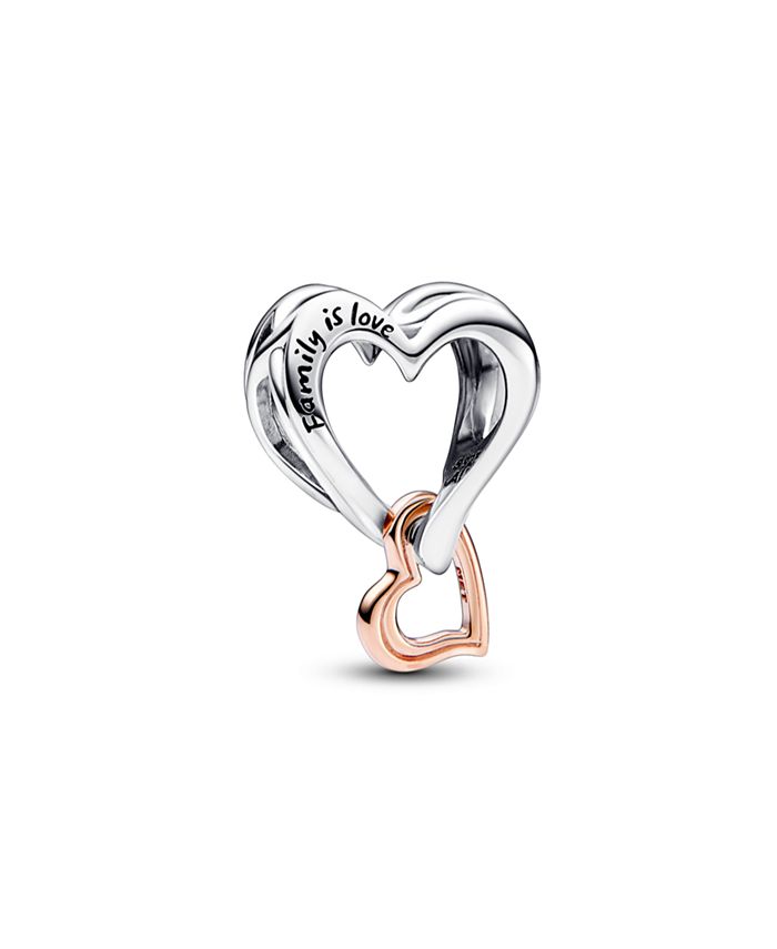 Pandora Sterling Silver Heart Charm Bracelet Gift Set - Macy's