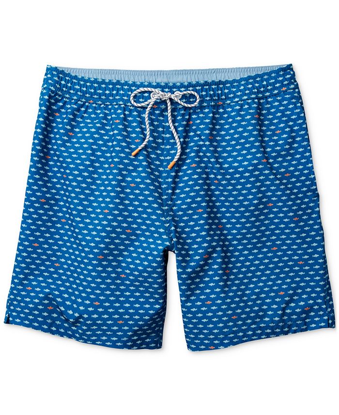 Bonobos Men's Dot-Pattern Drawcord 7" Swim Trunks - Macy's