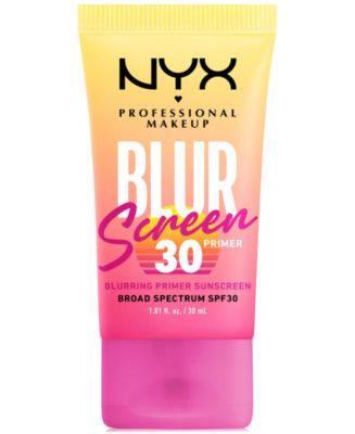 NYX Professional Makeup BlurScreen Primer SPF 30 - Macy's