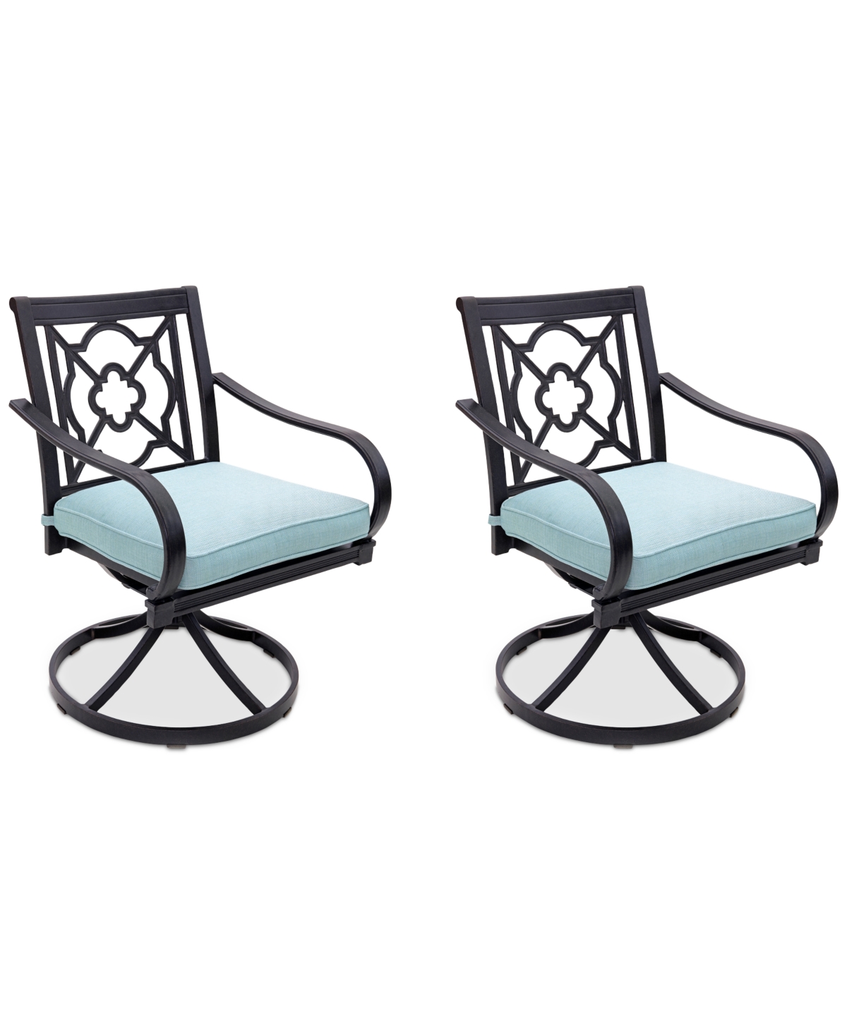Click here for St Croix Outdoor 2-pc Swivel Chair Bundle Set  Cre... prices