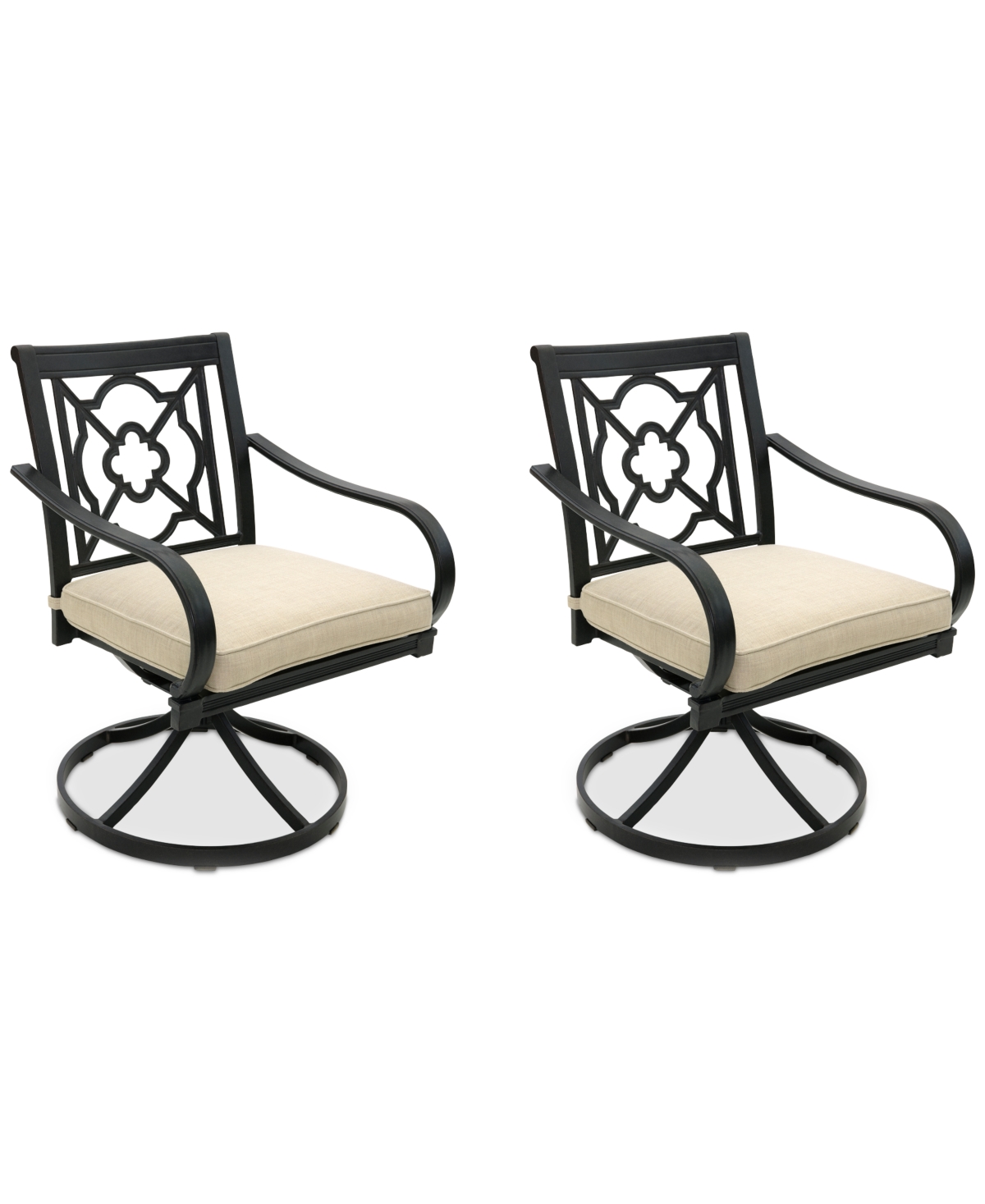 Click here for St Croix Outdoor 2-pc Swivel Chair Bundle Set  Cre... prices