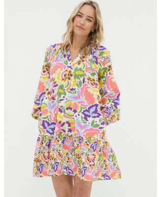 Fat Face Women's Amy Art Floral Tunic Dress - Macy's