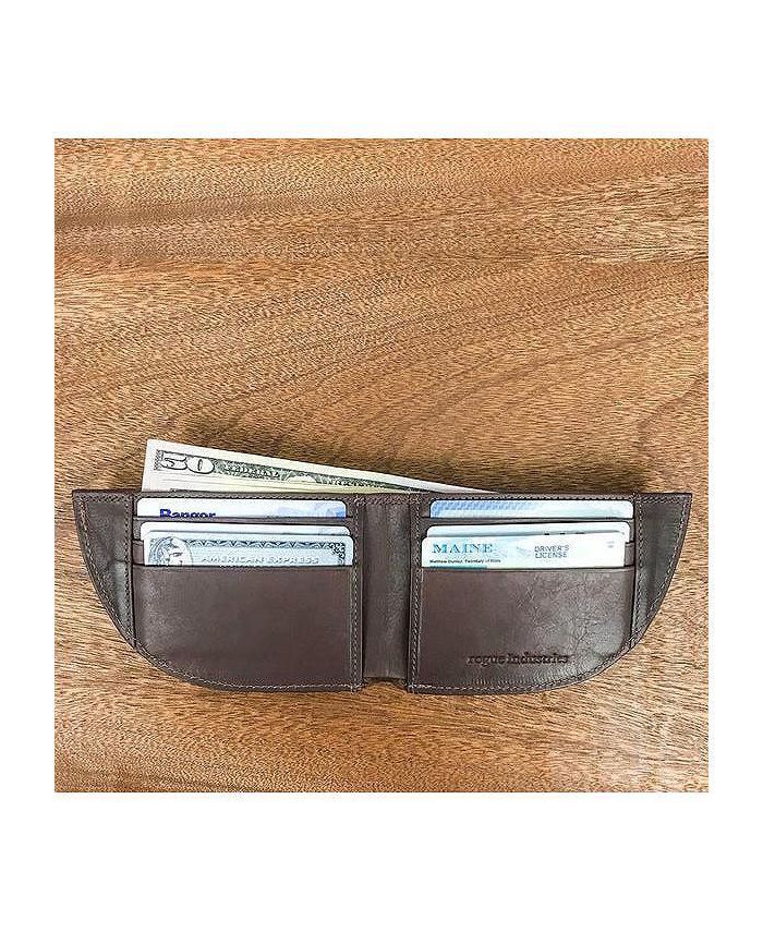 Rogue Industries ROGUE MENS NANTUCKET CURVED FRONT POCKET WALLET IN ...