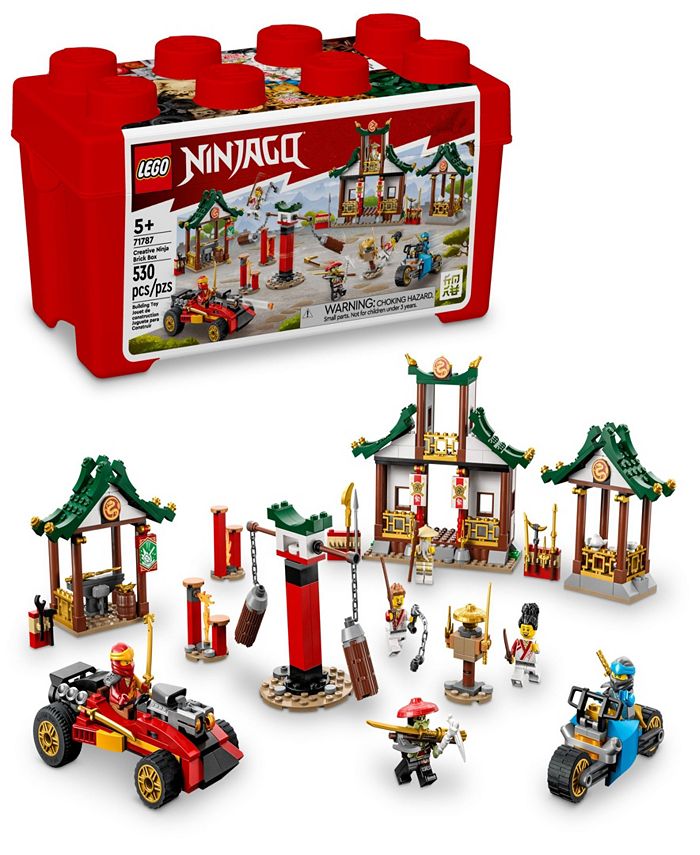 LEGO® Ninjago Creative Ninja Brick Box 71787 Toy Building Set with Kai ...