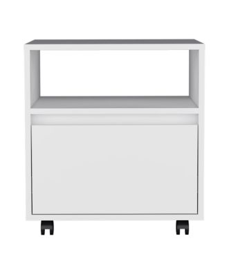 Simplie Fun Austin Nightstand, Casters, Single Drawer - Macy's