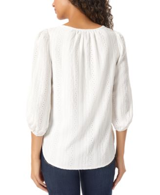 Womens Eyelet Tops - Macy's