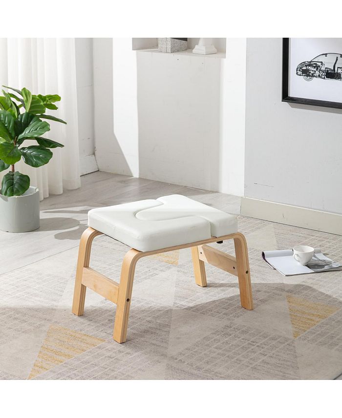 Simplie Fun Yoga Inversion Stool- Headstand Bench For Home & Gym ...