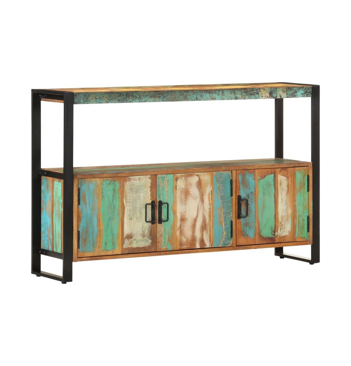 Click here for Sideboard 47.2x11.8x29.5 Solid Reclaimed Wood - Br... prices