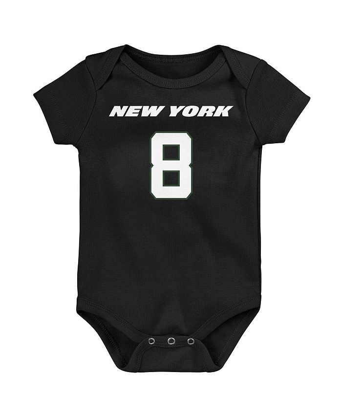 Outerstuff Baby Boys and Girls Aaron Rodgers Black New York Jets ...