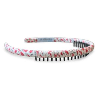 Thin Floral Headband - Red - Macy's