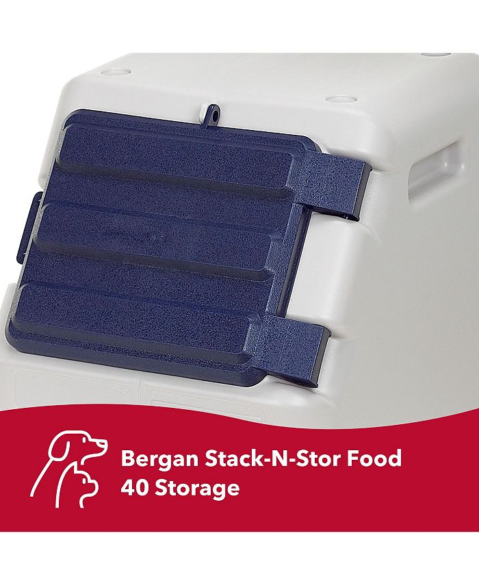 Coastal Pet Bergan Stack-n-Stor - Stackable Outdoor and Indoor Pet Food ...