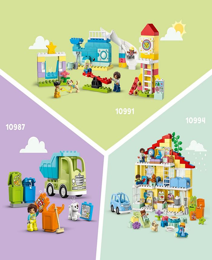 LEGO® DUPLO Town 10988 The Bus Ride Toy STEM Building Set - Macy's