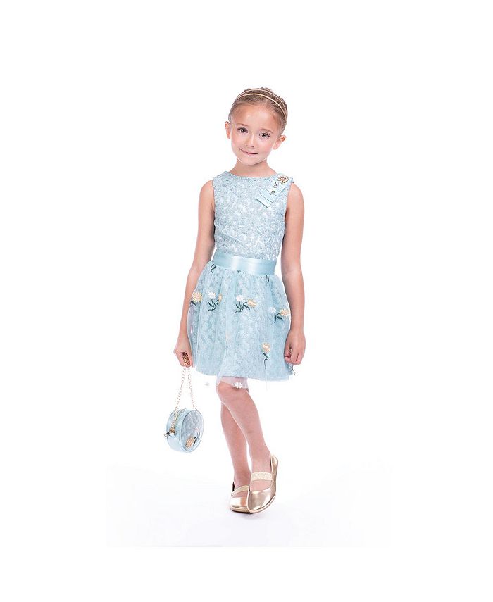IMOGA Collection Child Talia Bluebell Novelty Woven Dress - Macy's