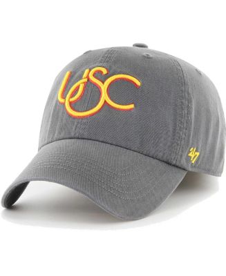 Men's '47 Brand Charcoal USC Trojans Franchise Fitted Hat - Macy's