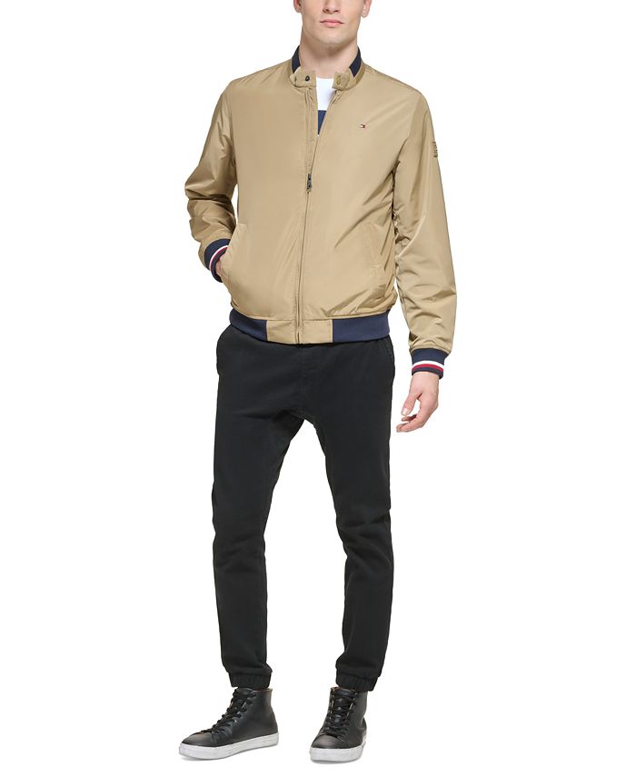 Tommy Hilfiger Men's Lightweight Spring Bomber Jacket - Macy's