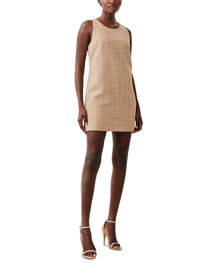 French Connection Women's Effie Bouclé Shift Dress - Macy's