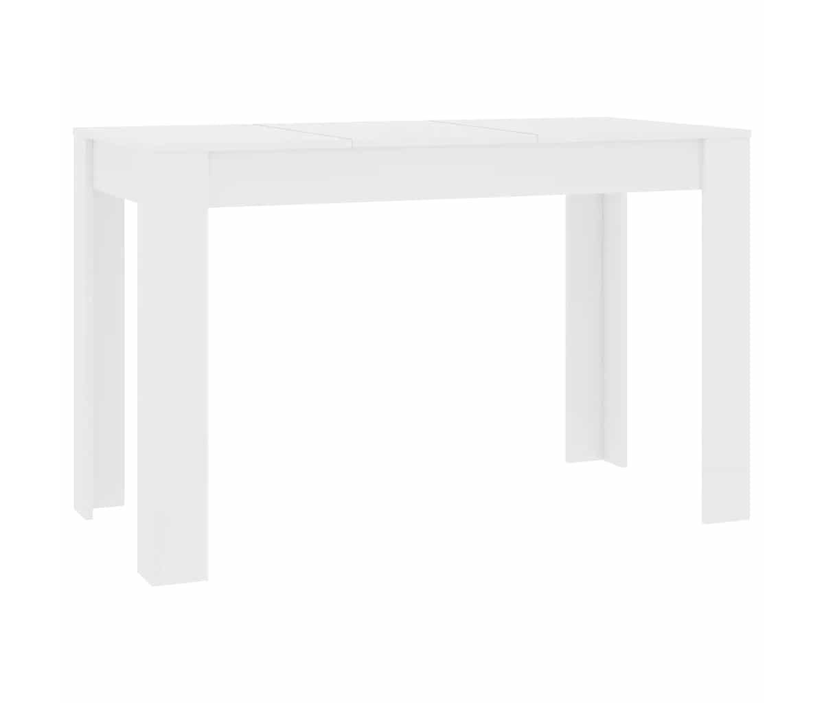Click here for Dining Table White 47.2x23.6x29.9 Engineered Wood... prices