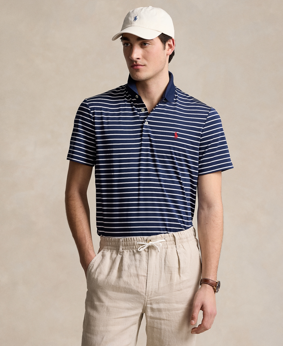 Click here for Polo Ralph Lauren Mens Classic-Fit Performance Pol... prices