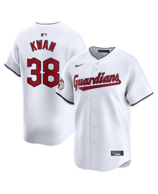 Men's Nike Steven Kwan White Cleveland Guardians Home Limited Player ...