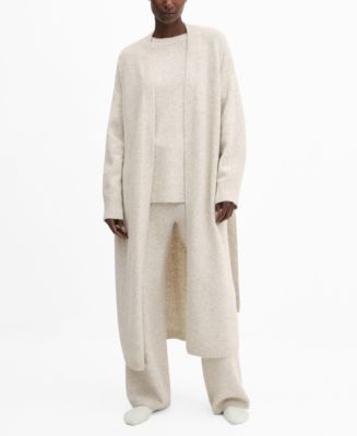 MANGO Women's Oversize Knit Cardigan - Macy's