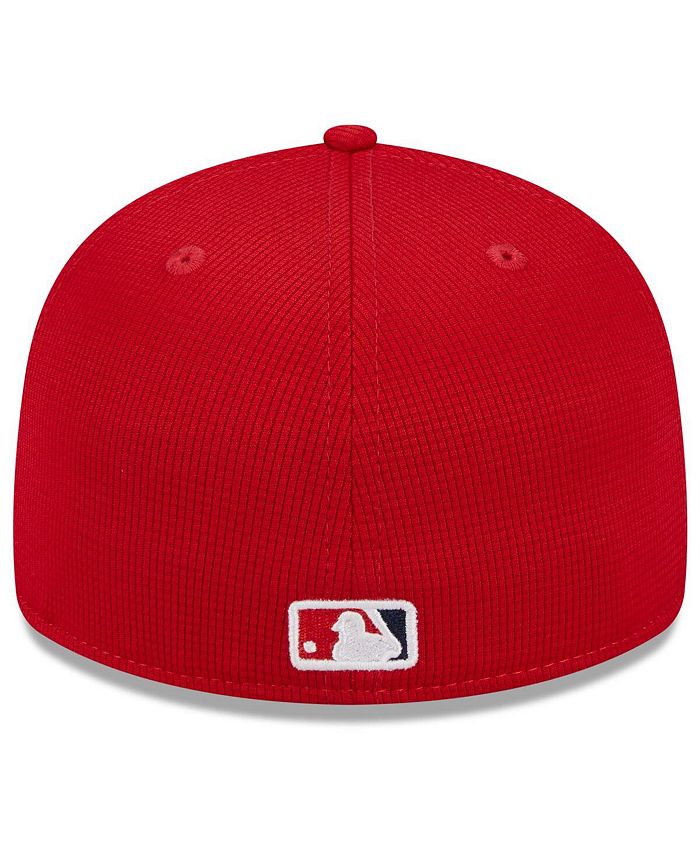 New Era Men's Red Los Angeles Angels 2024 Spring Training Low Profile ...