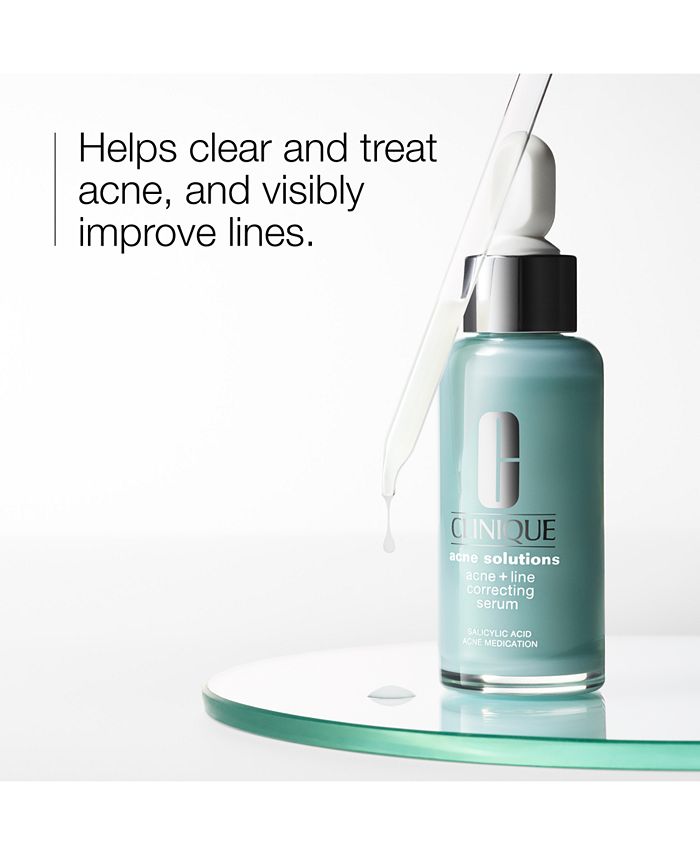 Clinique Acne Solutions Acne + Line Correcting Serum, 1 oz. - Macy's