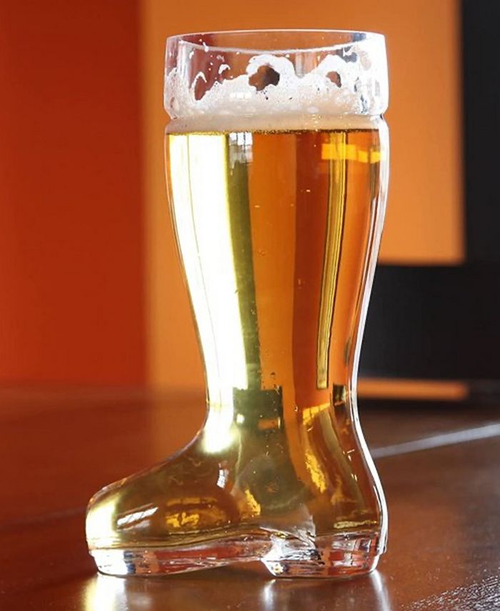 Circleware Boots Set of 2 - 1 Liter 33.8 oz Beer Boots - Macy's
