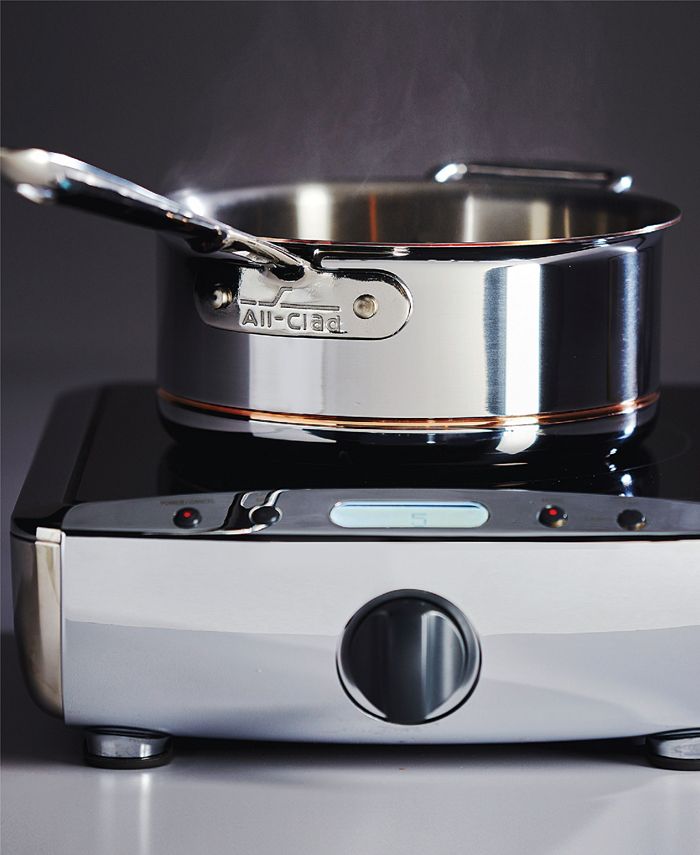 All-Clad Copper Core Cookware Set, 7 Piece - Macy's