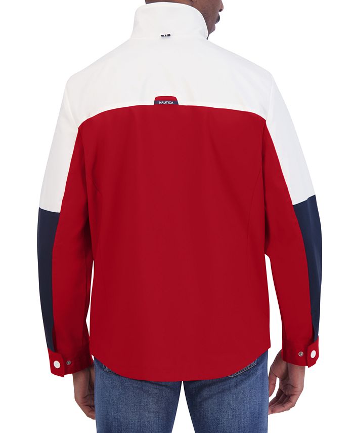 Nautica Men's Colorblocked Golf Jacket - Macy's