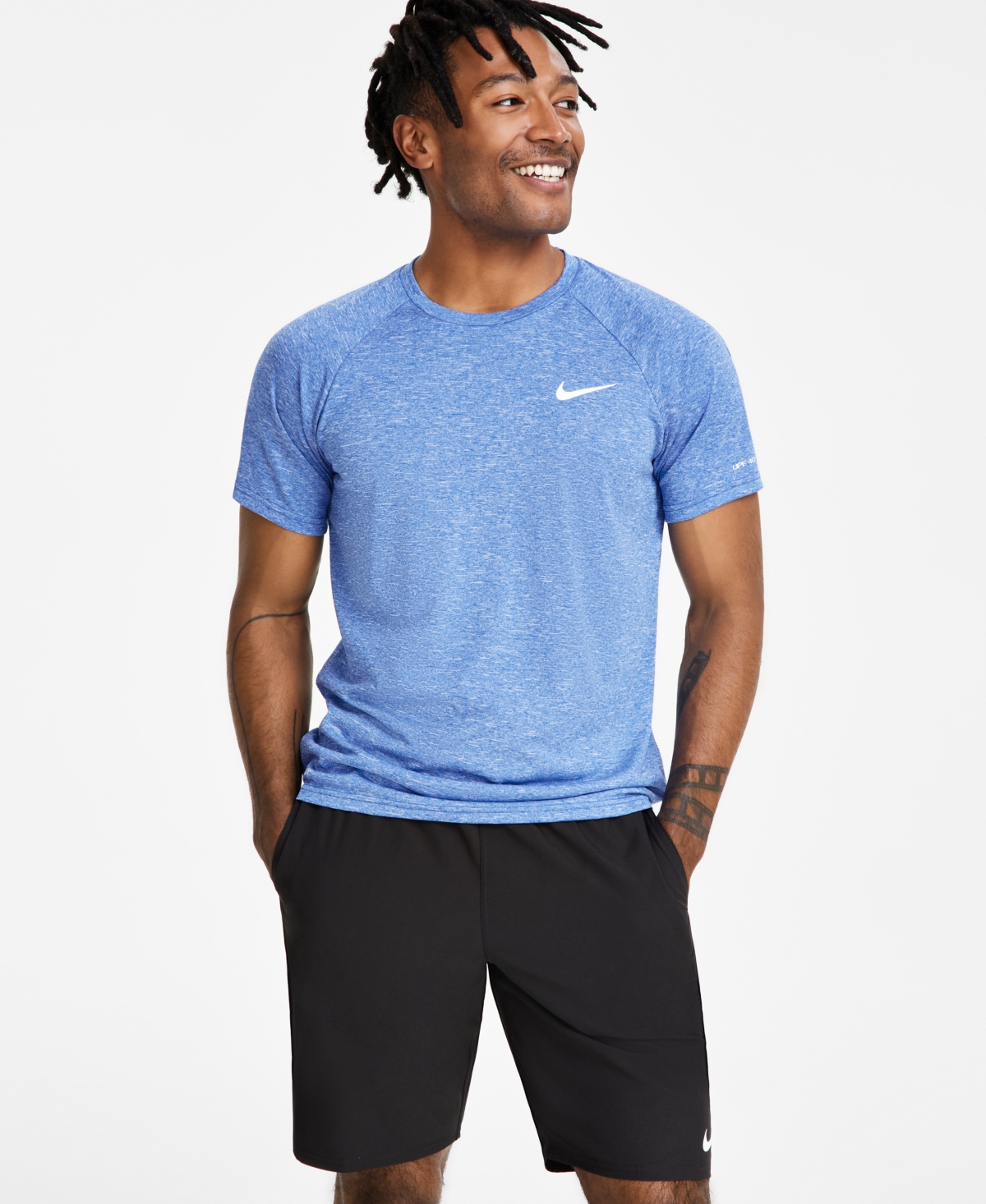 Click here for Nike Mens Hydroguard Dri-fit Stretch Upf 40+ Heath... prices