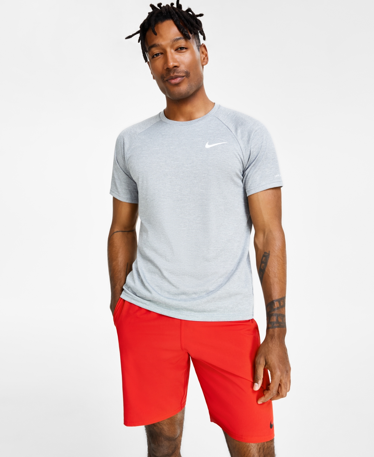 Click here for Nike Mens Hydroguard Dri-fit Stretch Upf 40+ Heath... prices