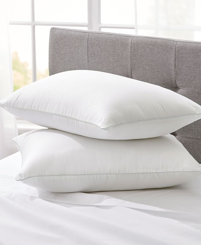 Martha Stewart Embossed 2-Pack Pillows, Standard/Queen - Macy's