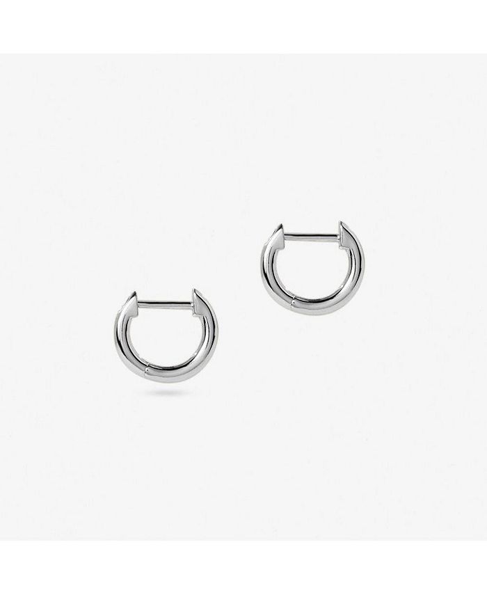 Ana Luisa Sterling Silver Mini Huggie Hoops - Mini Huggie Hoops Silver ...