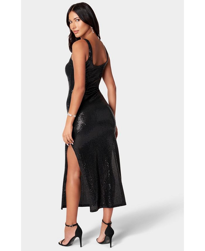 Bebe Women's Disco Dot Tank Dress - Macy's