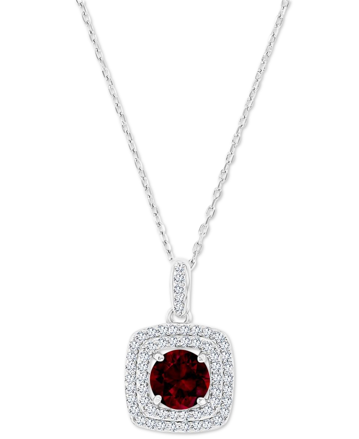 Click here for Amethyst (1-1/5 ct. t.w.) & Lab-Grown White Sapphi... prices