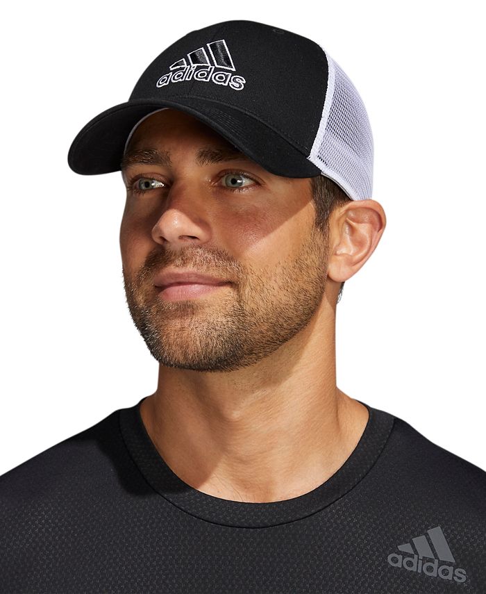 adidas Men's Structured Mesh Snapback Hat - Macy's