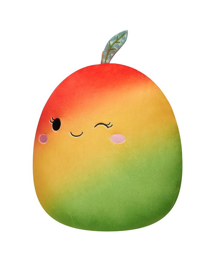 Squishmallows 8" Red, Yellow and Green Winking Mango Plush - Macy's